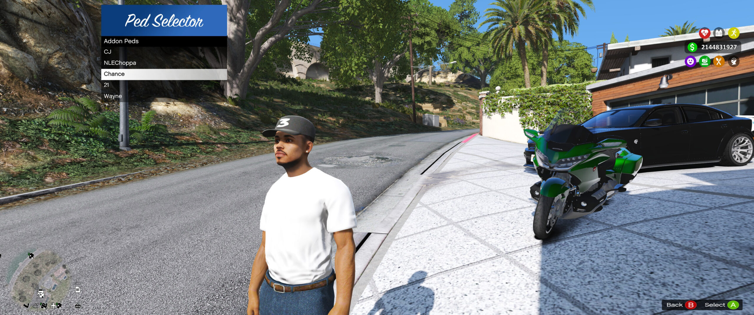 AddOn [PedSelector] V1.12a – GTA 5 mod
