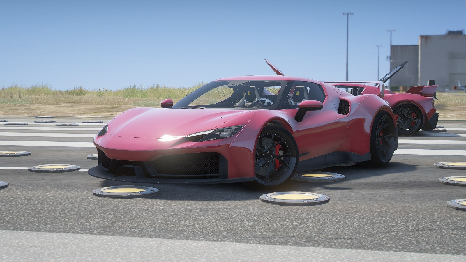 Ferrari 296 Widebody [Add-On] V1.0 – GTA 5 mod
