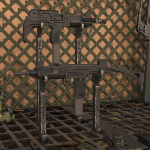 IMI Micro UZI [Animated] V1.1 – GTA 5 mod
