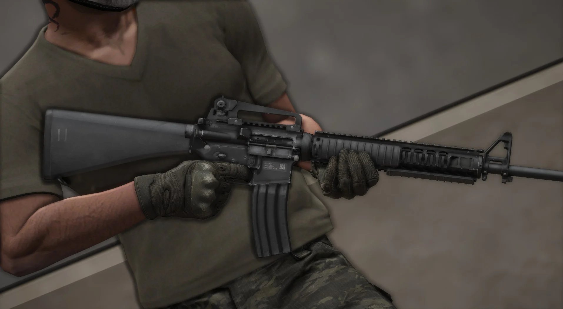 M16A4 From MW 2 V1.0 – GTA 5 mod