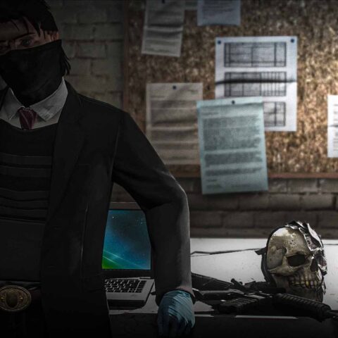 Payday 2 Greed Mask for MP Male – GTA 5 mod