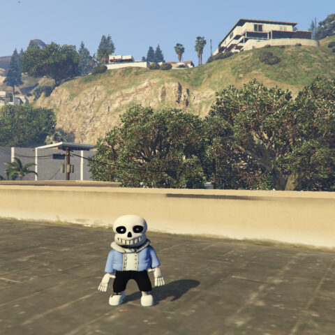 Sans - Undertale [Add-On Ped] V1.0 – GTA 5 mod