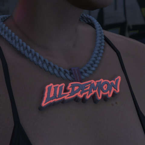 LIL DEMON Chain MP FEMALE V1.0 – GTA 5 mod