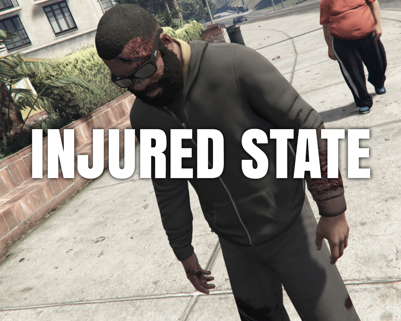 Injured state V1.1 – GTA 5 mod