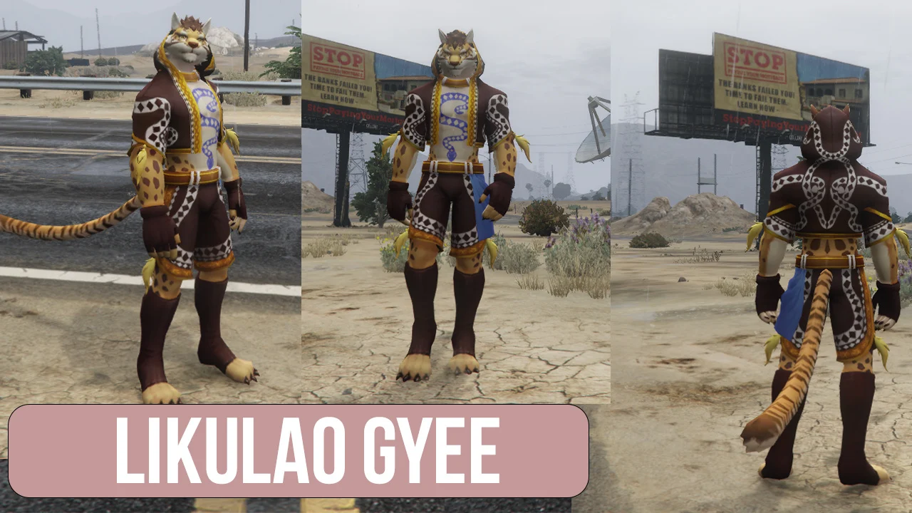 Likulao Gyee [Add-On Ped / FiveM] V1.0 – GTA 5 mod
