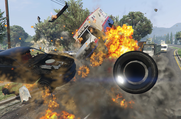 Ped eject on explosion V1.0 – GTA 5 mod