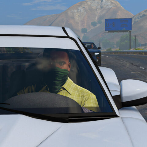 Franklin's Bandana V1.0 – GTA 5 mod