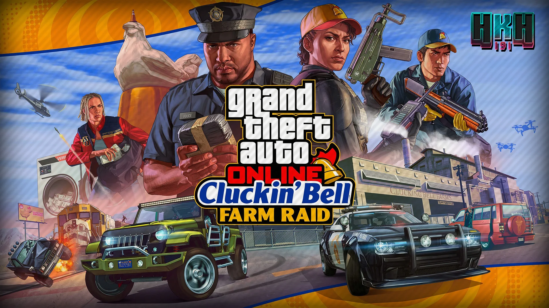 The Cluckin' Bell Farm Raid V1.4 – GTA 5 mod