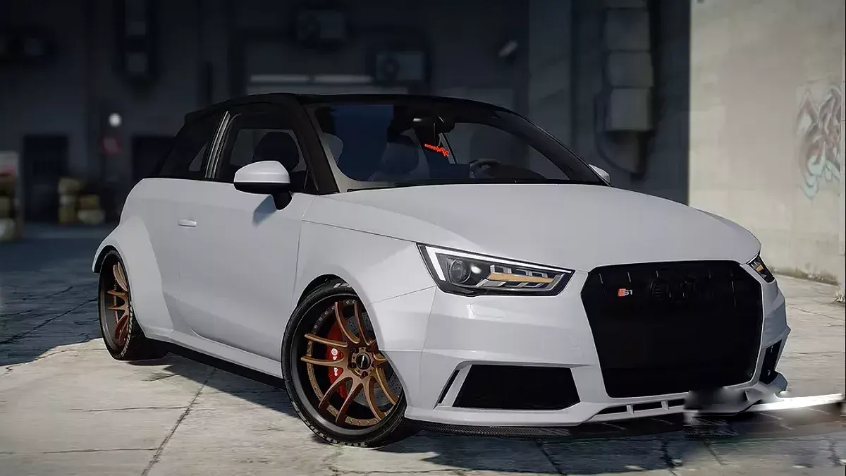 Audi A1 Widebody Kit – GTA 5 mod