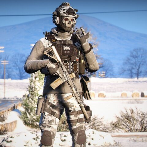 Cold Bitter GHOST [Add-On Ped | Replace] V2.0 – GTA 5 mod