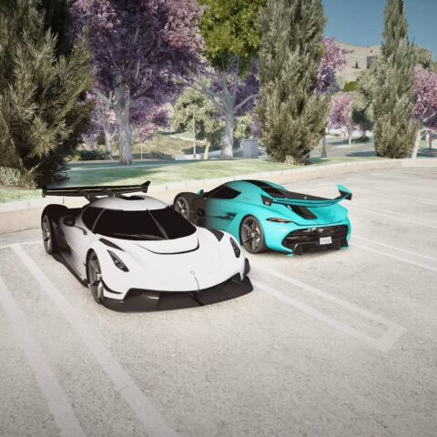 Custom Koenigsegg Jesko – GTA 5 mod