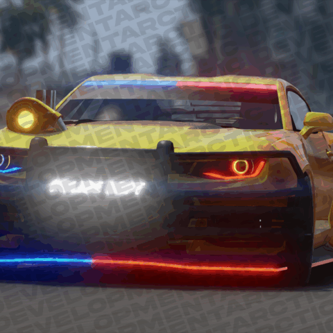 2018 LEO Chevy Camaro ZL1 | Lore Friendly | FiveM Ready | HQ Model V1.0 ...