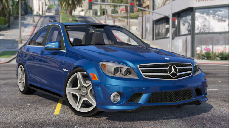 Mercedes-Benz C63 AMG – GTA 5 mod