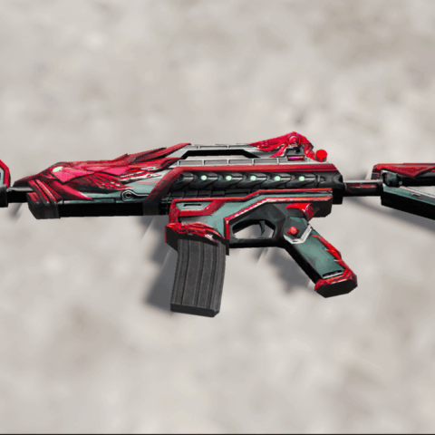 M4A1 Red Griffin (Replace) V1.0 – GTA 5 mod
