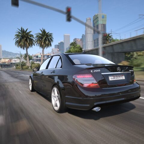 Mercedes-Benz C200 Kompressor 2012 [Add-on | VehFuncsV | Tuning] V1.0 ...
