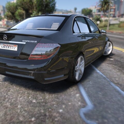 Mercedes-Benz C200 Kompressor 2012 [Add-on | VehFuncsV | Tuning] V1.0 ...