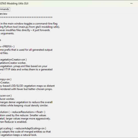 Modding-Utils-GUI V1.3 – GTA 5 mod
