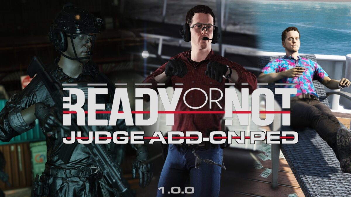 Ready or Not - David "Judge" Beaumont [Add-On Ped] – GTA 5 mod