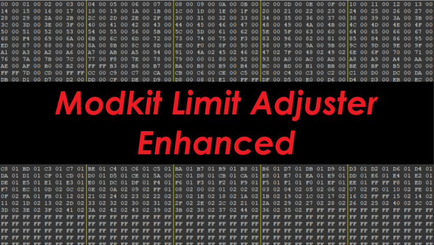 Modkit Limit Adjuster Enhanced V1.0 – GTA 5 mod