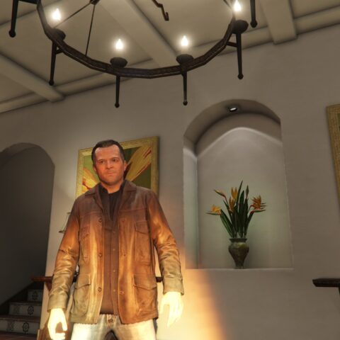Older Michael (from "A Safehouse in the Hills" Update) V1.2 – GTA 5 mod