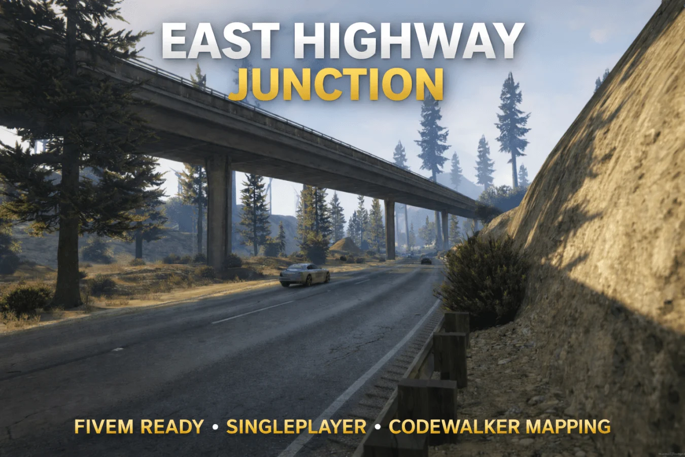 East Highway Junction [YMAP / FiveM] V1.0 – GTA 5 mod