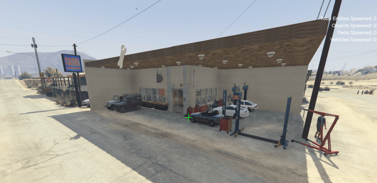 Franklin Workshop Sandy Shores V1.0 – GTA 5 mod