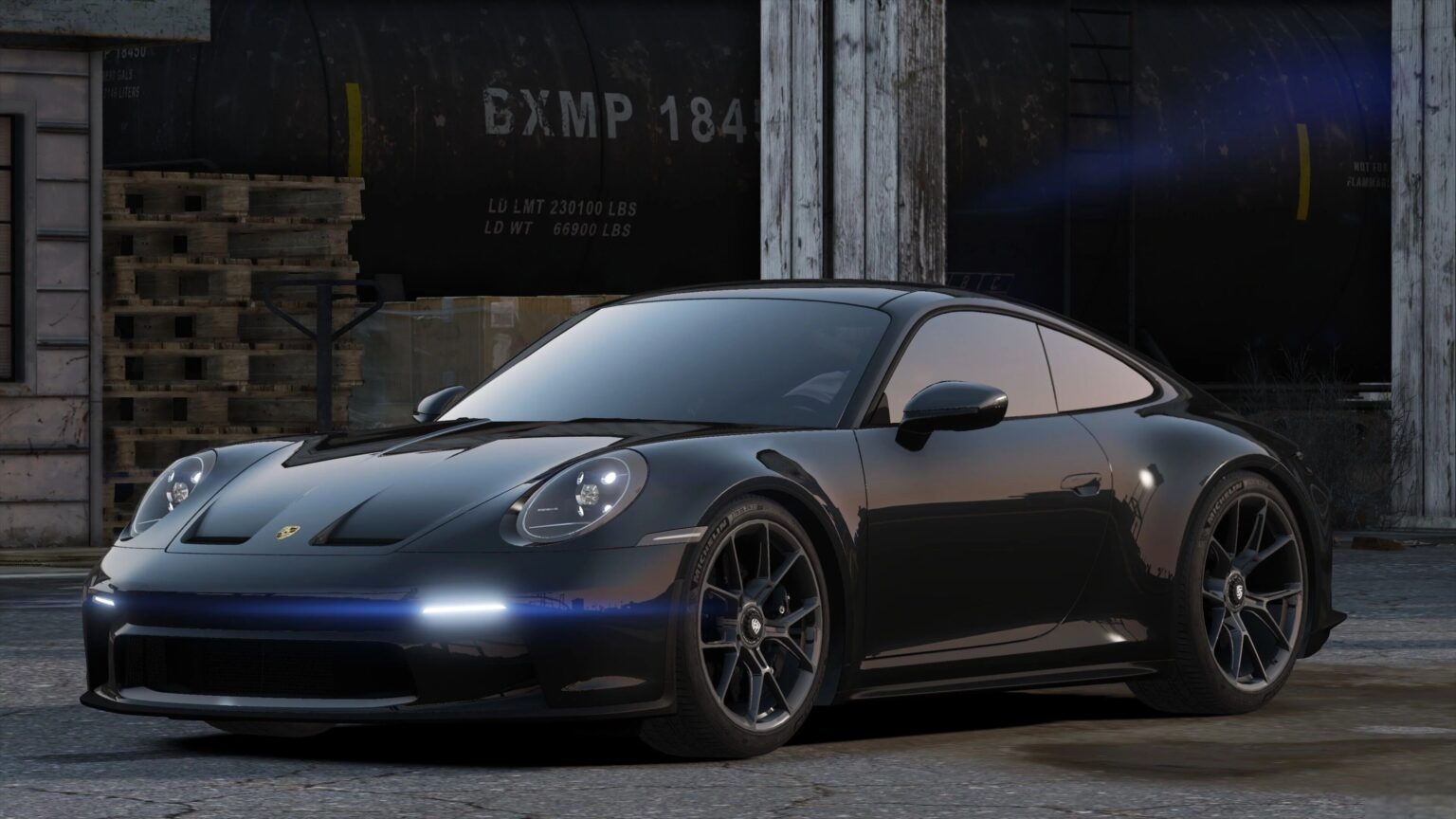 Porsche 911 GT3 Touring – GTA 5 mod