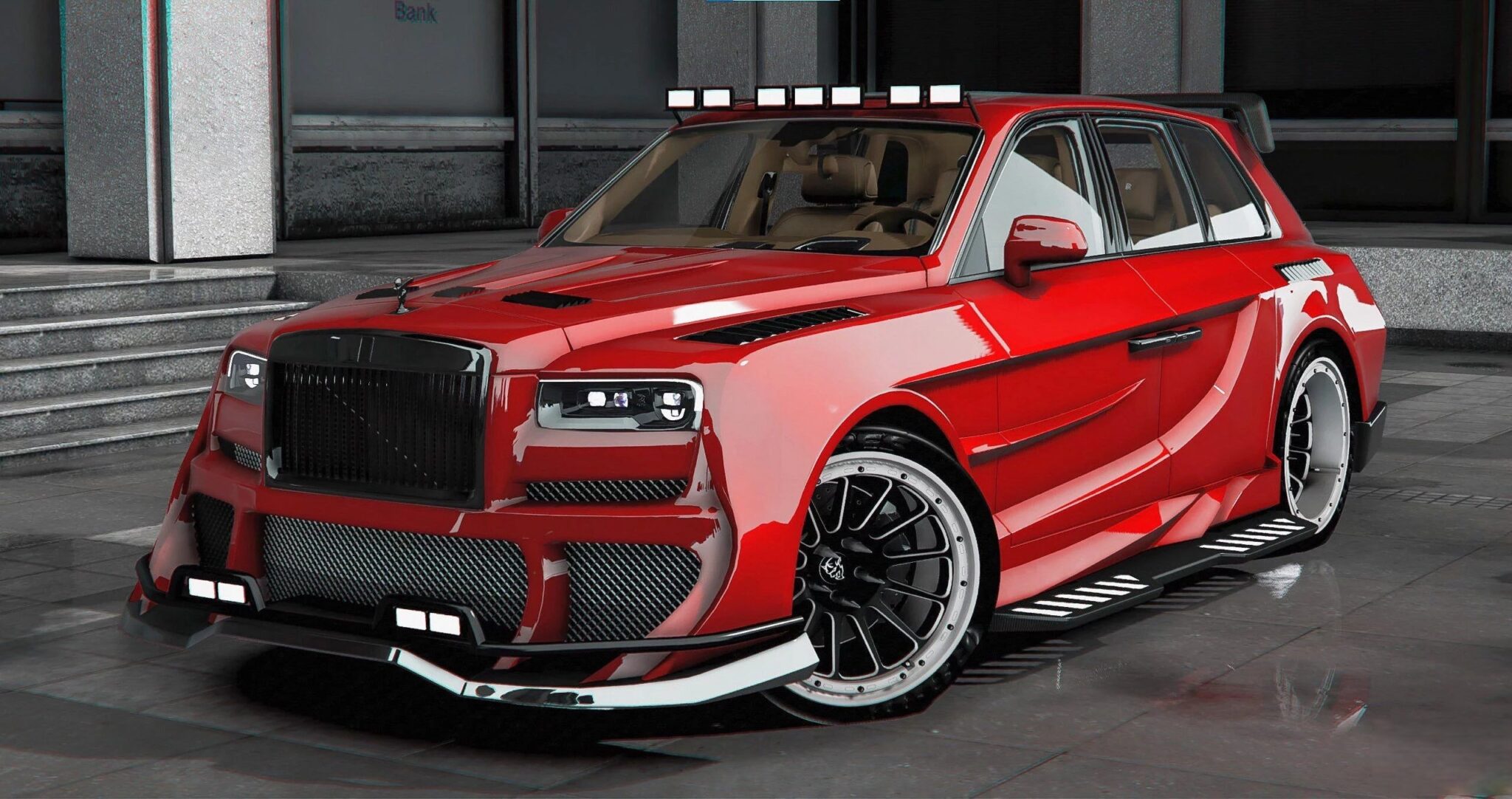 Rolls Royce Cullinan Abflug v2 – GTA 5 mod
