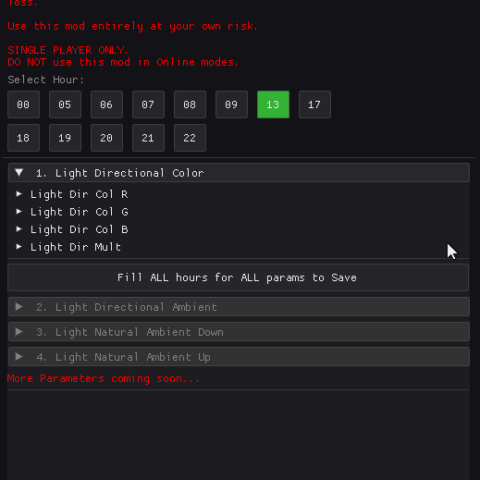 Weather timecycle editor V1.3 – GTA 5 mod