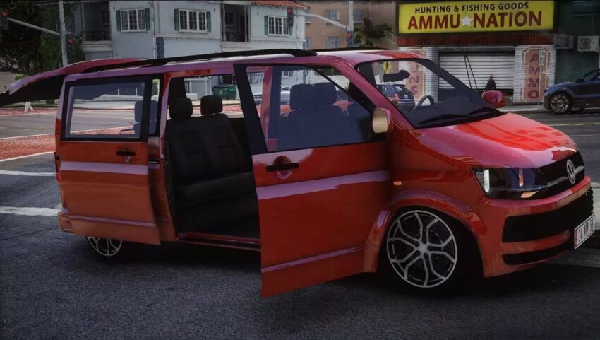 Volkswagen Transporter T6 – GTA 5 mod