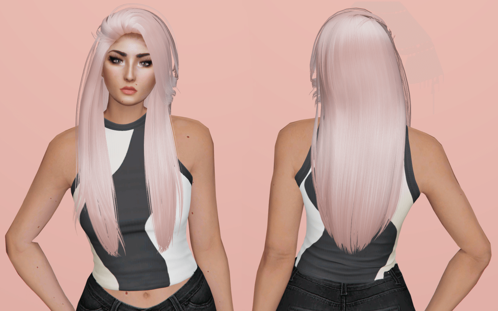 Sienna Hair for MP Female V1.0 – GTA 5 mod