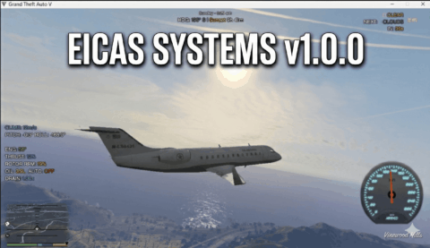 VEHICLE EICAS SYSTEMS V1.0 – GTA 5 mod