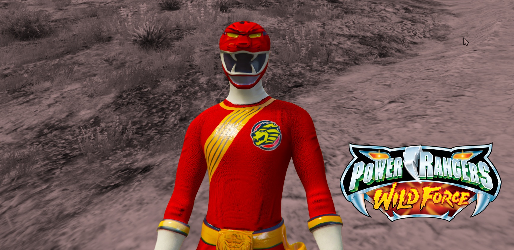 Wild Force Red Ranger [Add-On Ped] V1.0 – GTA 5 mod