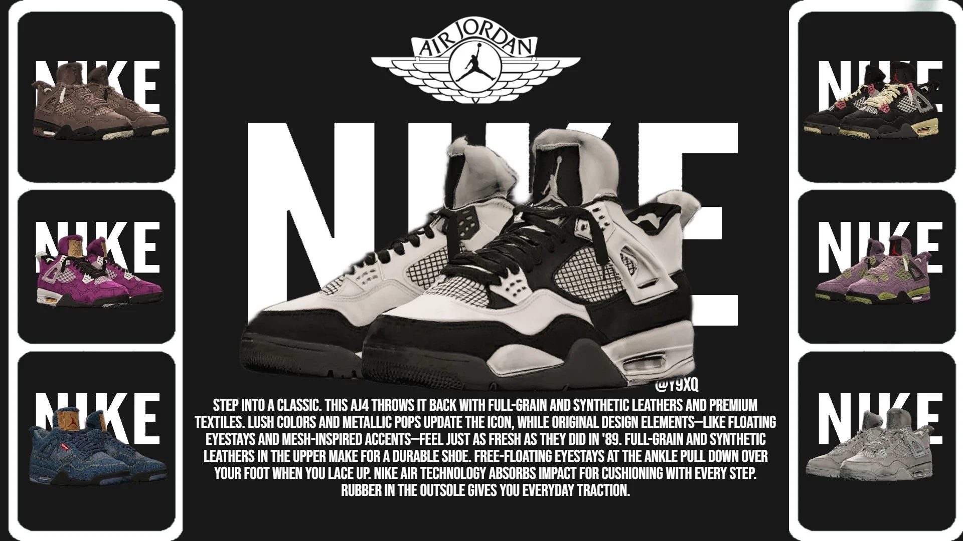 Air Jordan 4 Pack For Franklin V1.0 – GTA 5 mod
