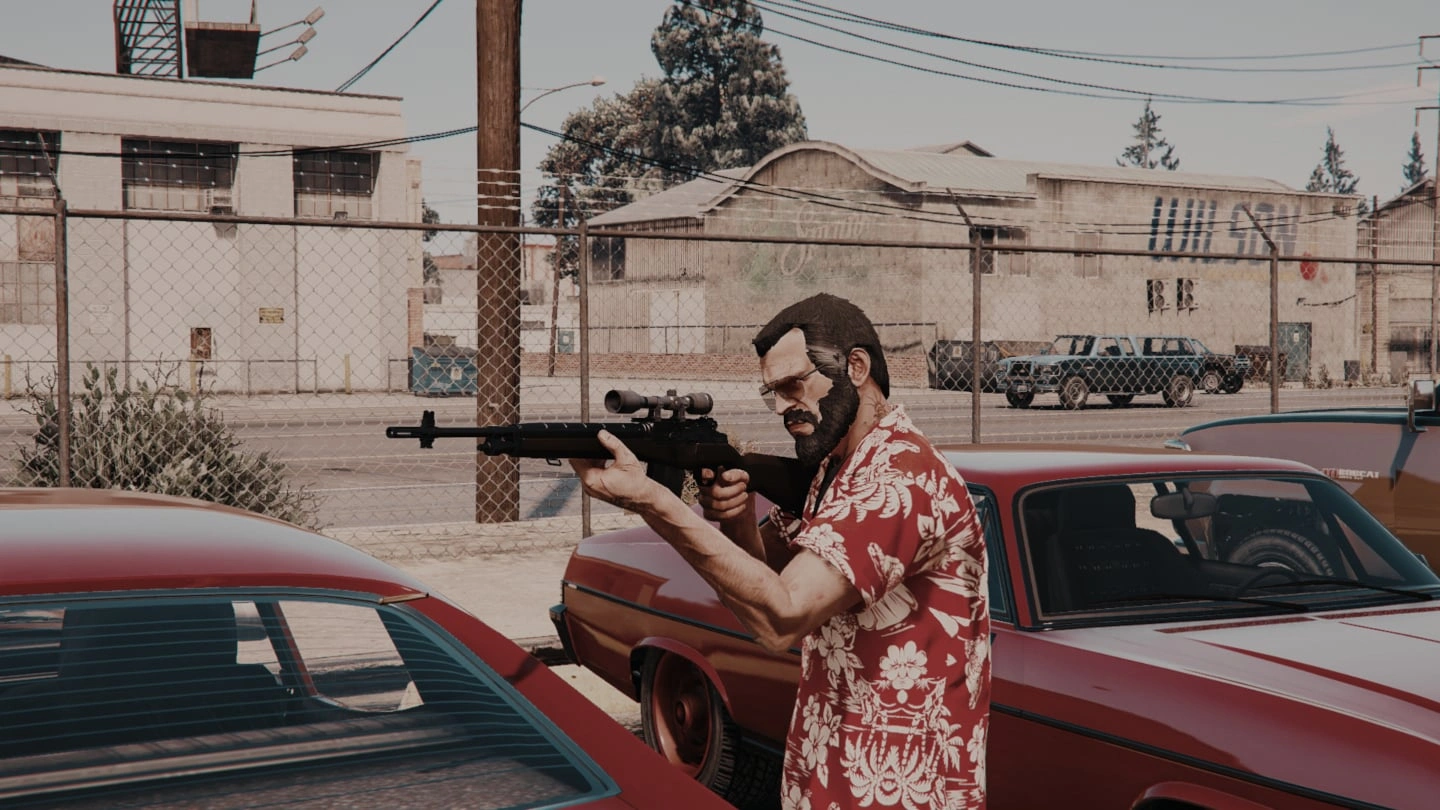 Duke D14 Marksman Rifle – GTA 5 mod